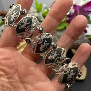 Siam | Jewelry | Siam Sterling Fan Panel Bracelet B7 | Poshmark